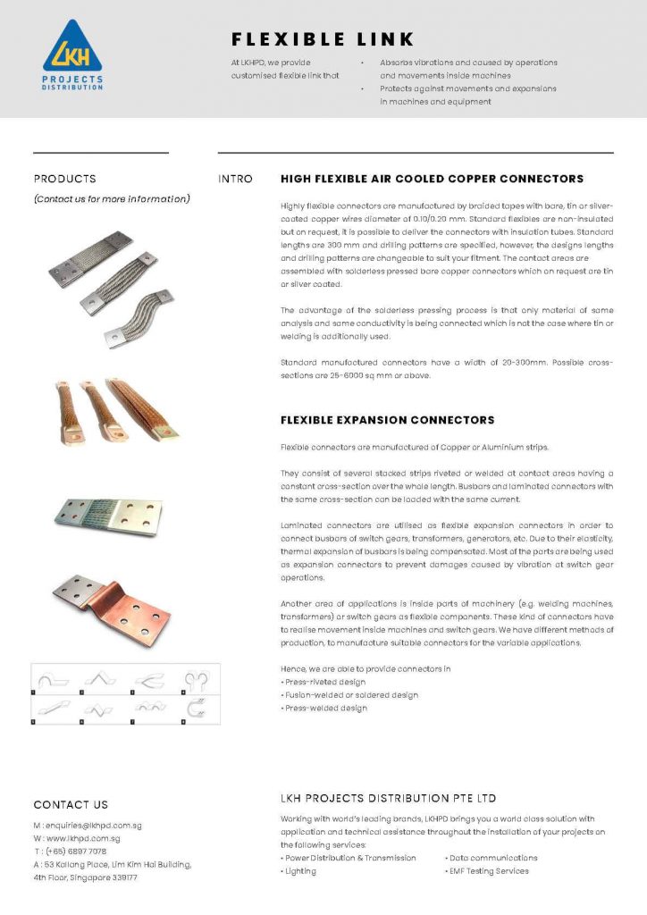 Flexible Link Supplier in Singapore - LKHPD